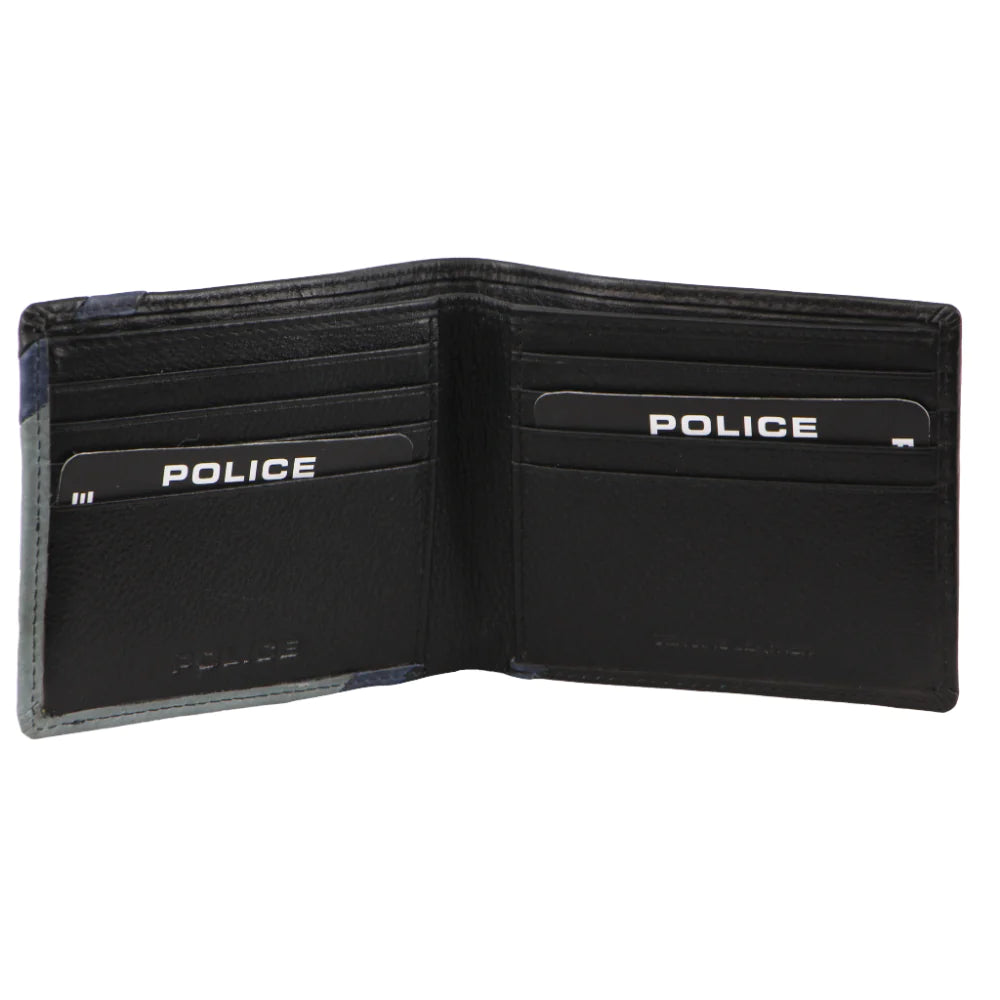 Police Leather Men's Bi Fold Wallet – Tom & Bridget Boutique