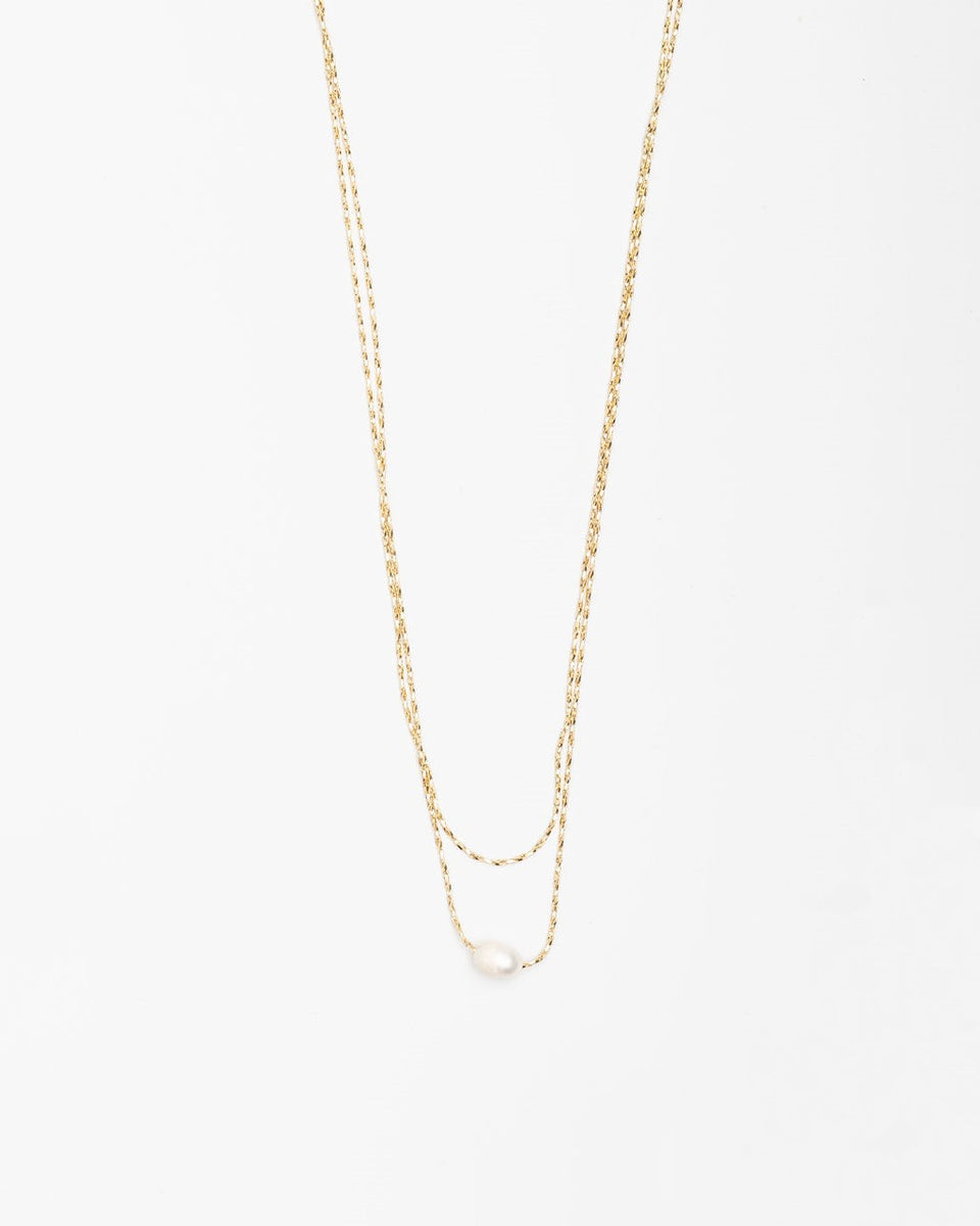 Stilen Catherine Double Chain Necklace - Gold – Tom & Bridget Boutique
