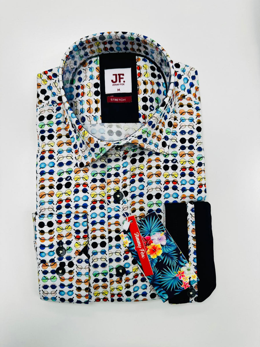 Jimmy Fox Long Sleeve Shirt - Sunglasses – Tom & Bridget Boutique