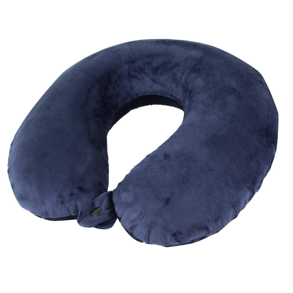 MEMORY FOAM NECK PILLOW BLUE – Tom & Bridget Boutique